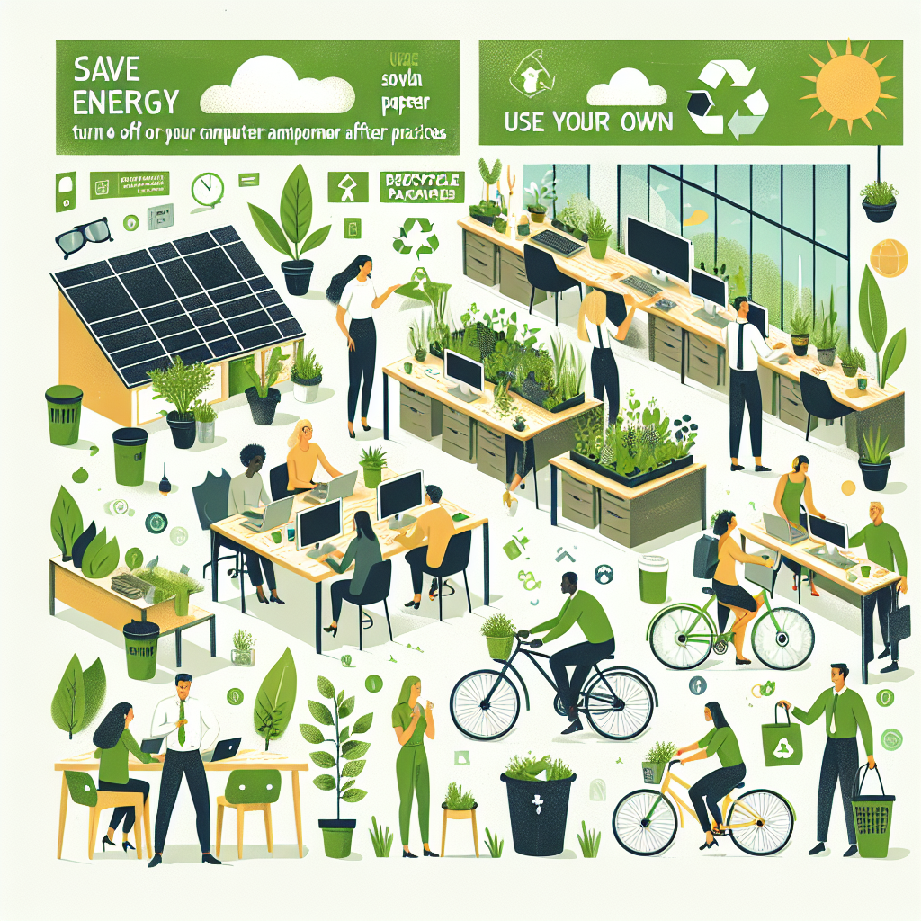 Créer un environnement de travail durable avec des pratiques ...