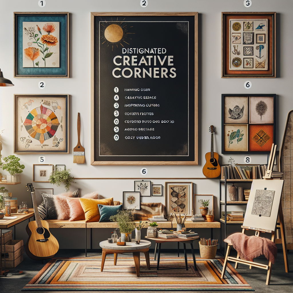Zones dʼinspiration : intégrer des coins créatifs dans les espaces ...