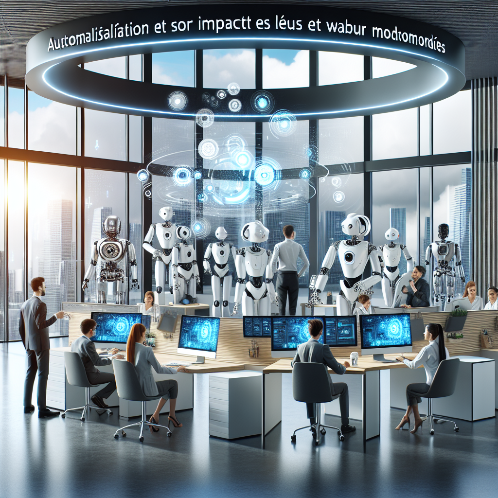 Automatisation et son impact sur les lieux de travail modernes - My ...